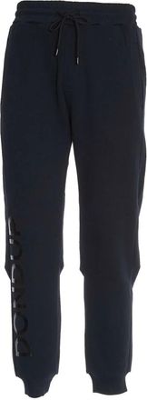 Dondup Homme, Pantalons, Bleu, Taille: L Pantalon de survêtement en coton Blu Aw24