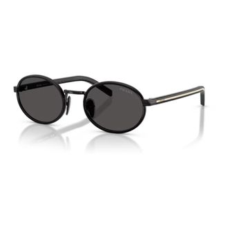 Prada Schwarze/Dunkelgraue Sonnenbrille B56S - - Accessories - Damen - Schwarzk - 52 MM