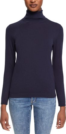 Esprit Damen 991CC1I318 Pullover, 400/NAVY-New, L