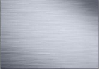 Wallario wasserfestes Poster selbstklebend 70 x 100 cm, Muster aus grauen Streifen - Schraffur, Badezimmerposter Spritzschutz mit Hochglanzoberfläche in Glasop