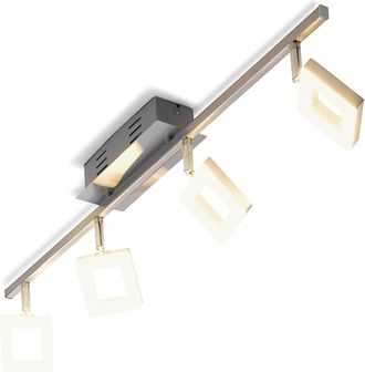 Casa Nova Spotleiste REAL (BHT 80x17x8 cm) BHT 80x17x8 cm grau