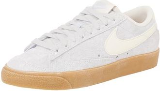 Nike Femme Blazer Low 77 Vintage Sneaker, Football Grey Pale Ivory Gum Light Brown, 37.5 EU
