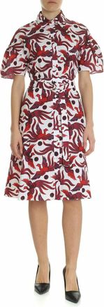 Kenzo Knielanges Kleid - Bunt