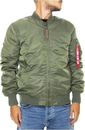 Alpha Industries Homme, Vestes, Vert, Taille: S Giacca Invernale