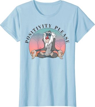 Disney Lion King Rafiki Positivity Please T-Shirt