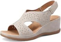 Queen Helena BZ394 Sandales de sport avec semelle orthopédique pour femme, BZ394 Gris, 40 EU