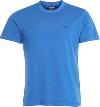 Barbour Homme, Tops, Bleu, Taille: M T-shirt teint en pi&egrave;ce