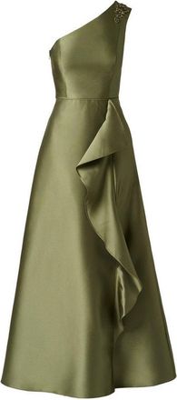Adrianna Papell Abendkleid One Shoulder Mikado Gown Glamour&ouml;s, flie&szlig;end, elegantes Finish