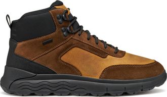 Geox Schnürschuhe Geox U Spherica 4X4 B Abx U46FDB 02245 C0034 Braun