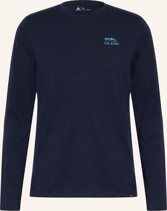 Odlo Funktionsshirt Merino 200 X Frozen Lake Aus Merinowolle blau