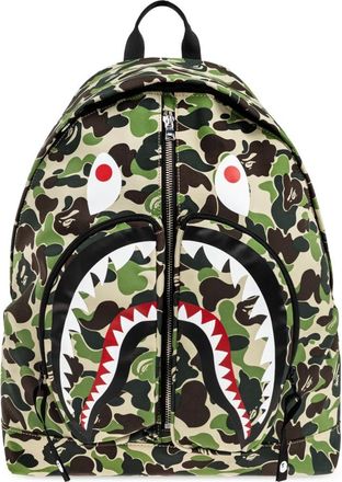 A Bathing Ape A Bathing Ape, Homme, Sacs, Vert, Taille: ONE Size Sac &agrave; dos avec motif camouflage