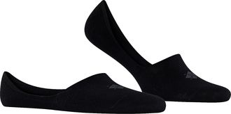 Burlington Herren Füßlinge schwarz Baumwolle & Mix unifarben