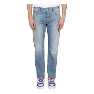 Marcelo Burlon Medium Stone Cross Reg Pant - - Jeans - Herren - Blau - W30