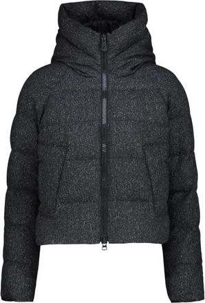 Peuterey Femme, Vestes, Gris, Taille: 36 FR Munroe Fu Quilted Down Jacket