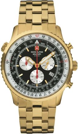 Swiss Alpine Military Chronograph-Uhr - - Accessories - Herren - Gelb - ONE SIZE