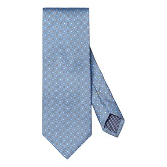 Eton Blau Seidenmuster Krawatte - - Accessories - Herren - Blau - ONE SIZE