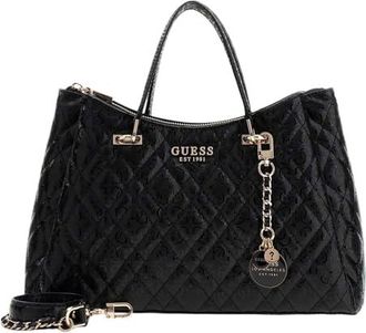 Guess sac à main sac à épaule Isemay Girlfriend Shoulder Satchel Black noir