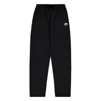 Alpha Industries Femme, Pantalons, Noir, Taille: 40 FR Basic Jogger Small Logo
