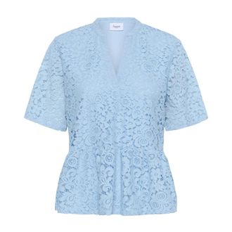 Saint Tropez ZannaSZ Bluse - - Blouses & Shirts - Damen - Blau - XS