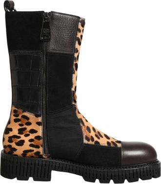 Dolce & Gabbana Homme, Chaussures, Multicolore, Taille: 44 EU Bottines