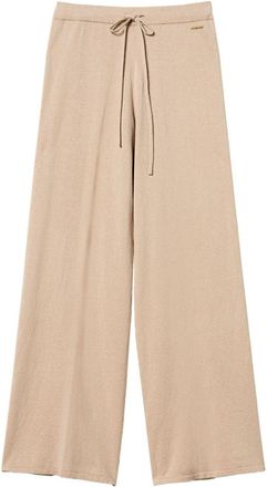 Twin-Set Gestrickte Palazzohose - Nude