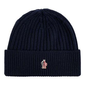 Moncler Wollm&uuml;tze - - Accessories - Damen - Blau - ONE SIZE