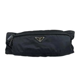 Prada unisex, Pre-owned, Noir, Taille: ONE Size Sac Banane en Nylon Pre-owned
