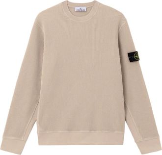 Stone Island Homme, Sweatshirts et sweats &agrave; capuche, Beige, Taille: XL Crew Neck SweaT-shirt
