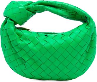 Bottega Veneta Hobo Bags - Mini Nappa Intrecciato Jodie - Gr. unisize - in Gr&uuml;n - f&uuml;r Damen