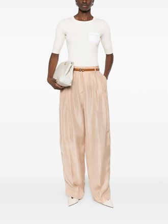 Fabiana Filippi Womens Pleated Trousers Ss26 W