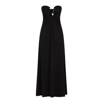 CHRISTOPHER ESBER Helix Crystal Ribbed Strapless Dress - - Dresses - Damen - Schwarzk - 2XS
