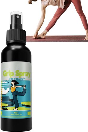 Generic Rutschfeste Yogamatten-Spray, rutschfester Spr&uuml;hnebel, rutschfeste Trainingsl&ouml;sung, Reibungsverst&auml;rker, Workout-, Gymnastikhilfe, Stangen-Voltigieren,