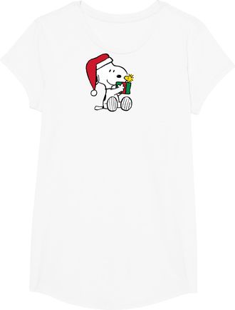 Peanuts Snoopy Woodstock Weihnachten T-Shirt