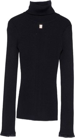 Elisabetta Franchi Rollkragenpullover - Blau