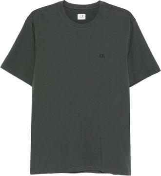 C.P. Company t-shirt en coton à logo imprimé - Gris