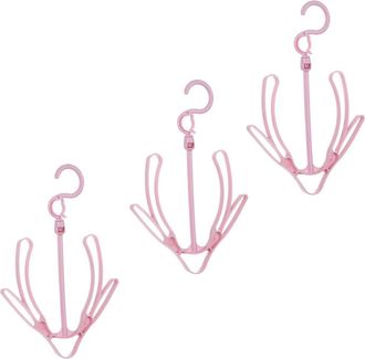 Valiclud 3stücke Teiliges Schuhaufhängeset Aus Robustem Kunststoff Mit Doppelhaken Platzsparend Vielseitig Einsetzbar Zum Trocknen Und Lagern Von Schuhen Für B