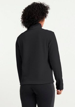 Jack Wolfskin Stehkragenpullover TAUNUS 100 HZ W Fleecepullover, Halfzip-Rei&szlig;verschluss, Stehkragen
