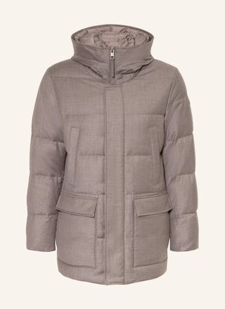 Duno Duno Daunenparka Aus Wolle braun