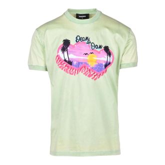 Dsquared2 Herren, Oberteile, Gr&uuml;n, MGr&ouml;&szlig;e