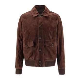 Arma Tomme Reversible Suede Jacket - - Jackets - Herren - Braun - XL