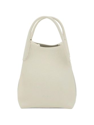 Loro Piana Kleine Bale Schultertasche - Nude