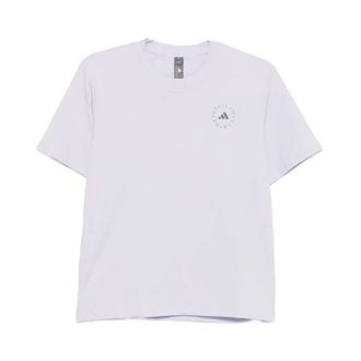 adidas by Stella McCartney Logo Oversized T-Shirt - - Sport - Damen - Lila - L