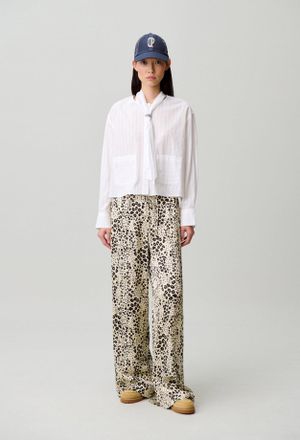 Claudie Pierlot Chemise coton rayures