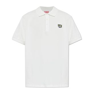 Kenzo Baumwoll-Polohemd - - Tops - Herren - Wei&szlig; - S