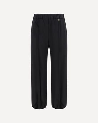 Burberry Wool jogging Pants Female 6