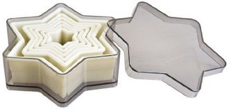 Ibili Corta MASAS Estrella LISO (6 PC)