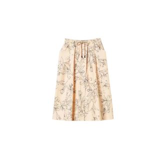 Twinset Longuette Rock - - Skirts - Damen - Beige - S