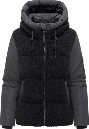 Marikoo Damen Winterjacke Elidee mit Teddypl&uuml;sch