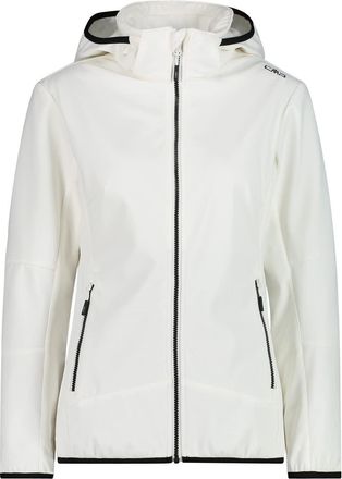 F.lli Campagnolo Damen Hoodie Zip Jacke, Bianco, 42