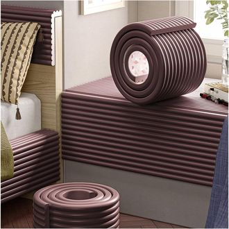 Generic Gepolsterte Wandpaneele3D, Dick Schaumstoff Sicherheitsstreifen,Kindersicherheitsstreifen, Hochdichte und verdickte Ausf&uuml;hrung, Zur Verwendung im Schl